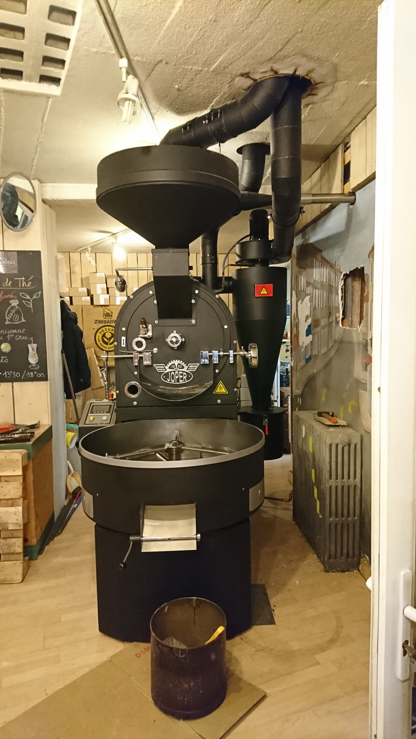 Arrivée de notre nouveau torréfacteur - Brûlerie du Valois